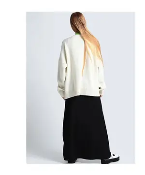 Burberry Printed Full Flare Skirt