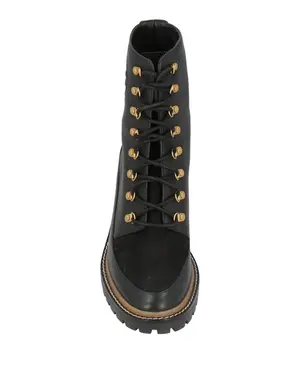 Tory Burch Minimalist Lace-up Ankle Boots