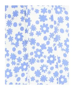 Marni Floral Print Pleated Midi Skirt