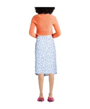 Marni Floral Print Pleated Midi Skirt