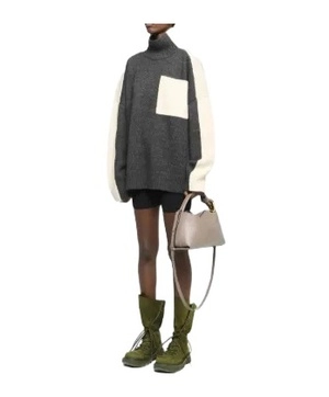 J.W.ANDERSON Panelled High-neck Sweater