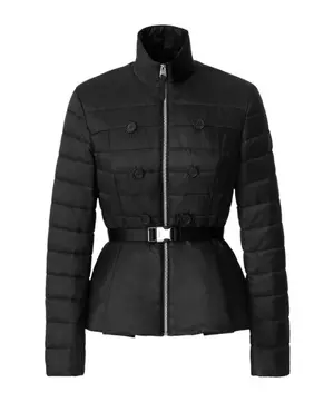 Mackage Serafina Belted Quilted Jacket - Black