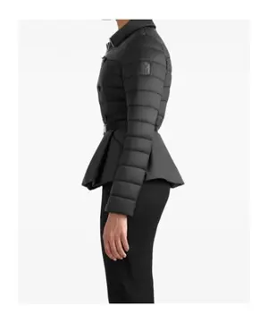 Mackage Serafina Belted Quilted Jacket - Black