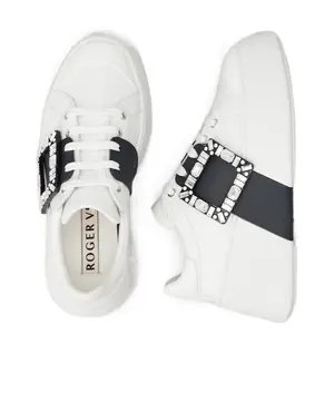 ROGER VIVIER Viv Skate Sneakers With Signature Buckle