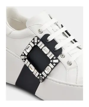 ROGER VIVIER Viv Skate Sneakers With Signature Buckle