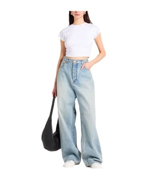 Balenciaga Loose Fit Baggy Jeans