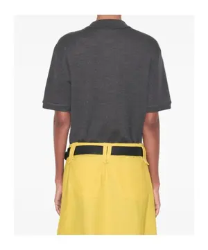 Tory Burch Oversized Silk Polo