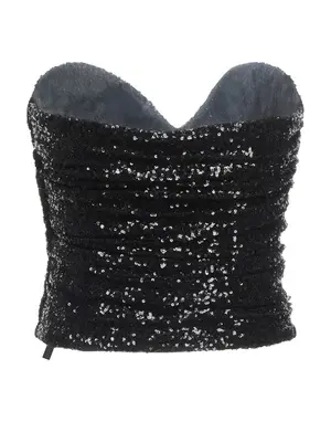 Saint Laurent Sleeveless Tulle Top