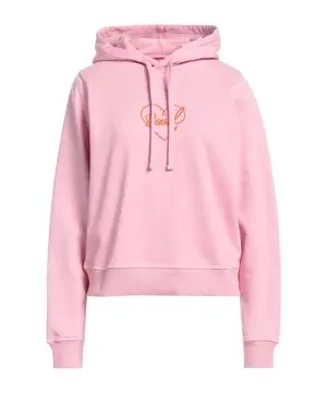 DIESEL® Solid Color Hooded Sweatshirt - Pink