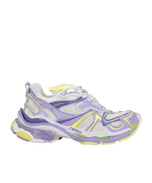 Balenciaga Multi-colored Platform Sneakers - Lilac