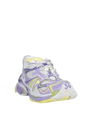 Balenciaga Multi-colored Platform Sneakers - Lilac