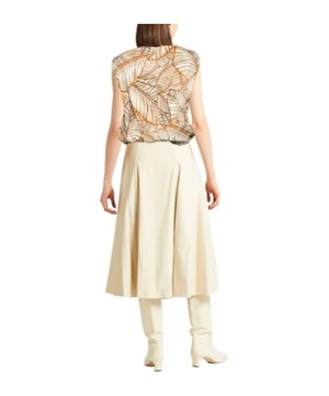 Brunello Cucinelli Sleeveless Printed Top