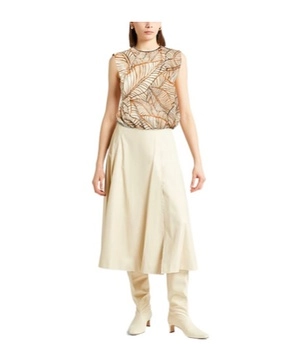 Brunello Cucinelli Sleeveless Printed Top