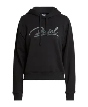 DIESEL® Solid Color Sweatshirt - Black