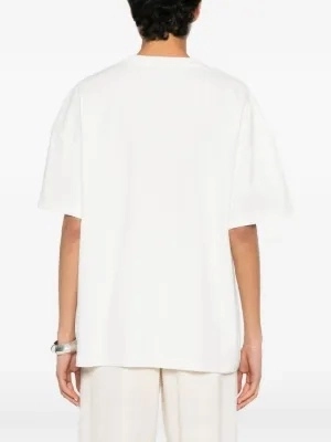 Nanushka Wren Paisley-monogram Oversized T-shirt