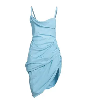 Jacquemus Solid-color Sleeveless Dress - Blue