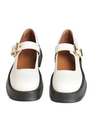 Marni Minimalist Leather Mary Janes