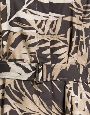 Brunello Cucinelli Sleeveless Floral Print Maxi Shirt Dress