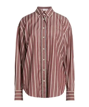 Brunello Cucinelli Striped Poplin Shirt