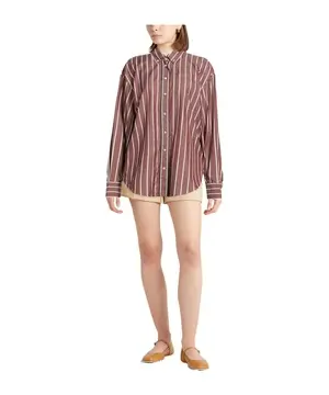 Brunello Cucinelli Striped Poplin Shirt