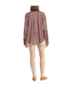 Brunello Cucinelli Striped Poplin Shirt