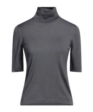 Max Mara Minimalist Solidcolor Knit Top - Grey