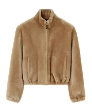 Loro Piana Bomber Jacket With Fur Trim