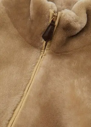 Loro Piana Bomber Jacket With Fur Trim