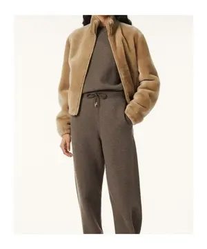 Loro Piana Bomber Jacket With Fur Trim