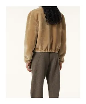 Loro Piana Bomber Jacket With Fur Trim