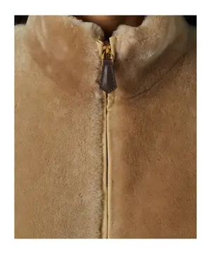 Loro Piana Bomber Jacket With Fur Trim