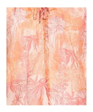 Max Mara Bohemian Tropical Print Blouse