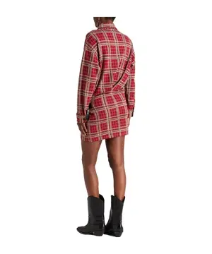 Isabel Marant Étoile Plaid Shirt Dress