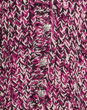 GANNI Colorful Thick Wool Knit Sweater