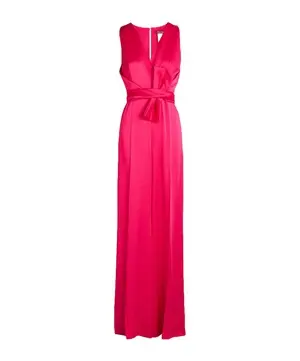 Max Mara Solid Color Jumpsuits - Red
