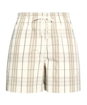 Burberry Printed Poplin Drawstring Shorts