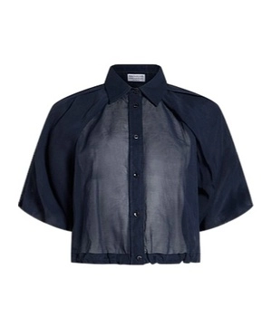 Brunello Cucinelli Solid-color Short Shirt - Blue
