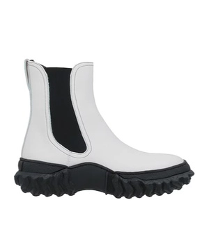 Marni Leather Ankle Boots With Wedge Heel