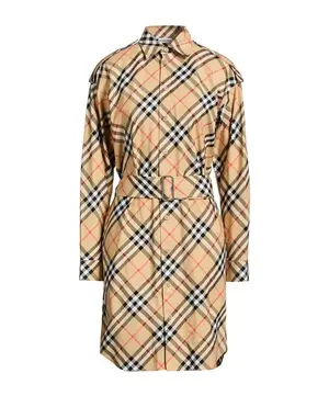 Burberry Printed Long-sleeve Shirt Dress - No