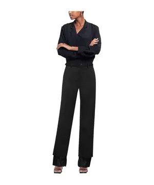 MAISON MARGIELA Straight-leg Trousers With Belt Detail