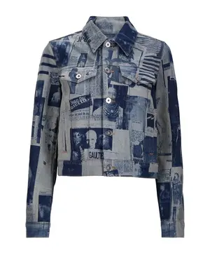 JEAN PAUL GAULTIER Long-sleeved Denim Jacket