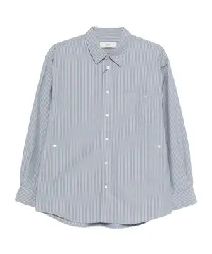 DUNST Striped Long Sleeve Shirt