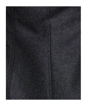 Brunello Cucinelli Sleeveless Off-the-shoulder Flannel Dress With Crystal Embellishments
