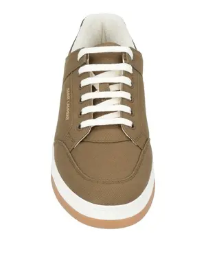 Saint Laurent Lace-up Canvas Low-top Sneakers