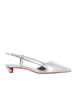 CHRISTIAN LOUBOUTIN Miss Z Slingina Slingback Pointed-toe Pumps