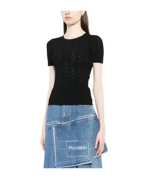 J.W.ANDERSON Pointelle Bow Top