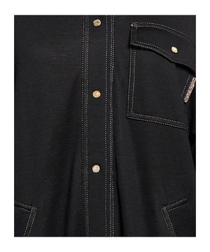Brunello Cucinelli Denim Effect Turtleneck Shirt