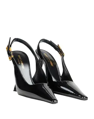 Saint Laurent Minimalist Patent Leather Stiletto