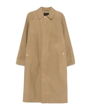 Simone Rocha Cotton Trench Coat - Nude