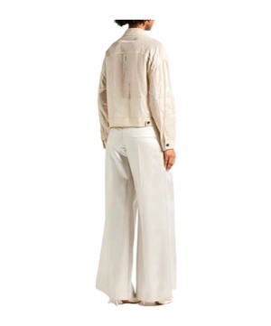 Brunello Cucinelli Metallic Long-sleeve Jacket